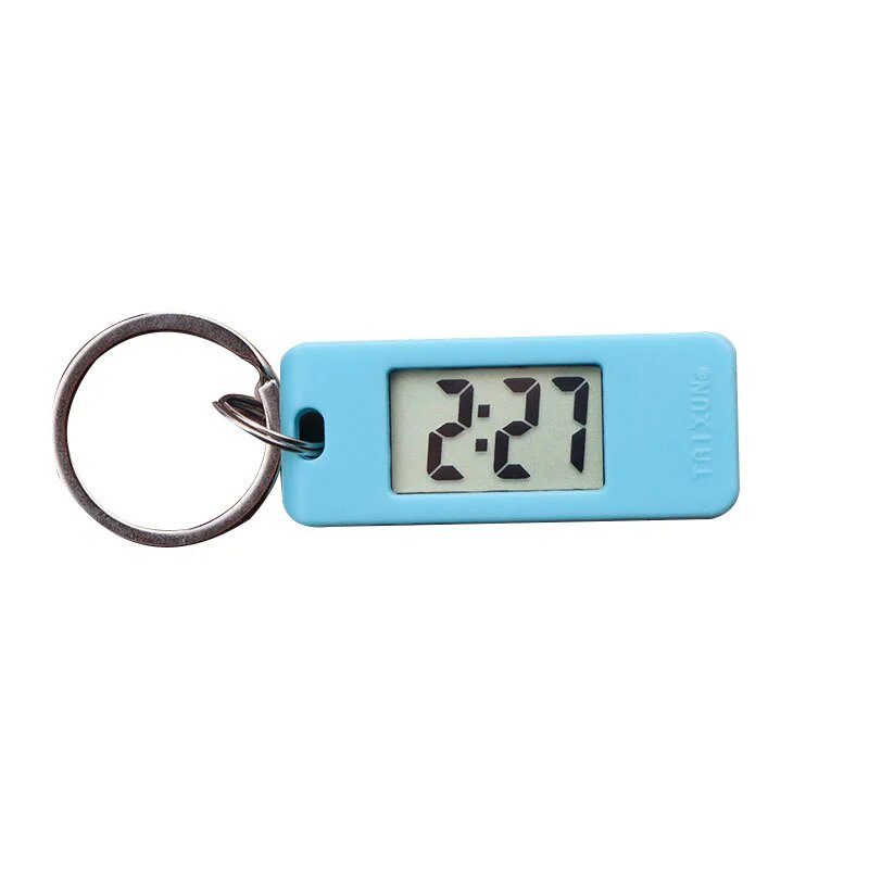 Студенческий брелок, цифровые электронные часы, тихий тестовый карманный часы, стеклянные карманные часы с высокой светопропускающей способностью
