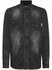 Рубашка PHILIPP PLEIN Skull & Bones, размер XS, серый