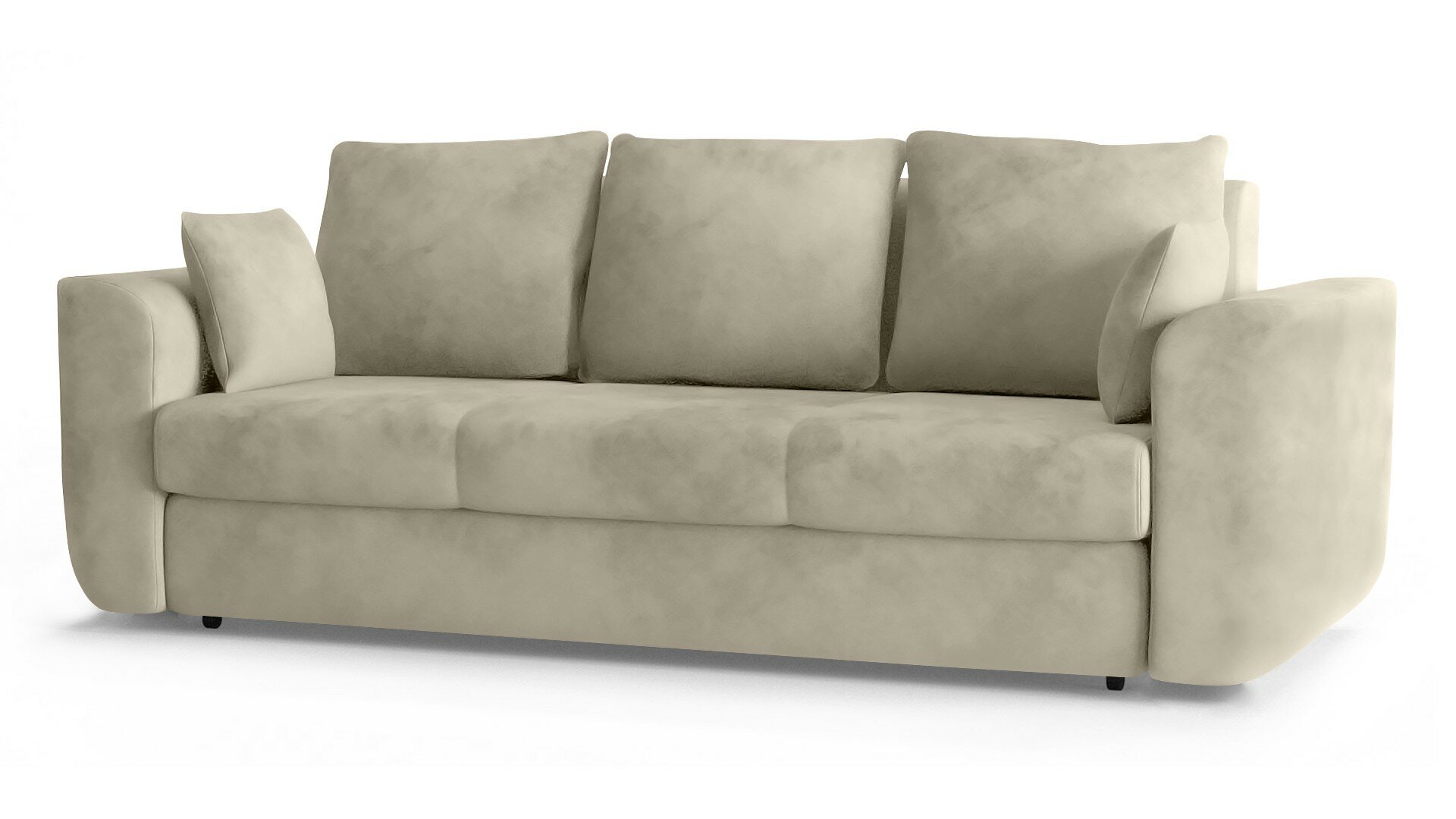 Диван Стемфорд Лайт Vivaldi 04 NEW 230x94x80 см, бежевый , еврокнижка GOODFORM