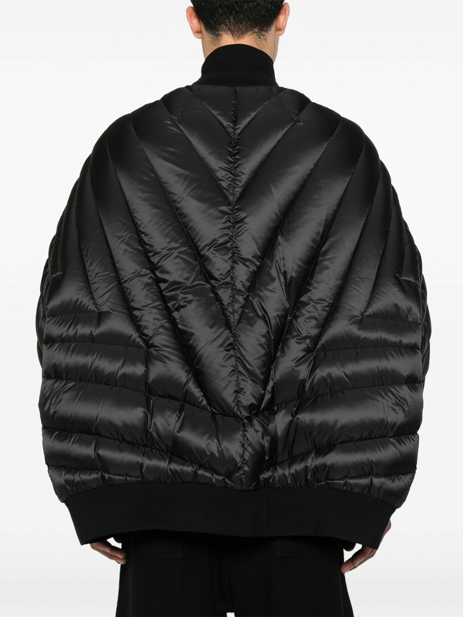 Куртка Moncler x Rick Owens Radiance Peter, размер 48, black/black — фото 1