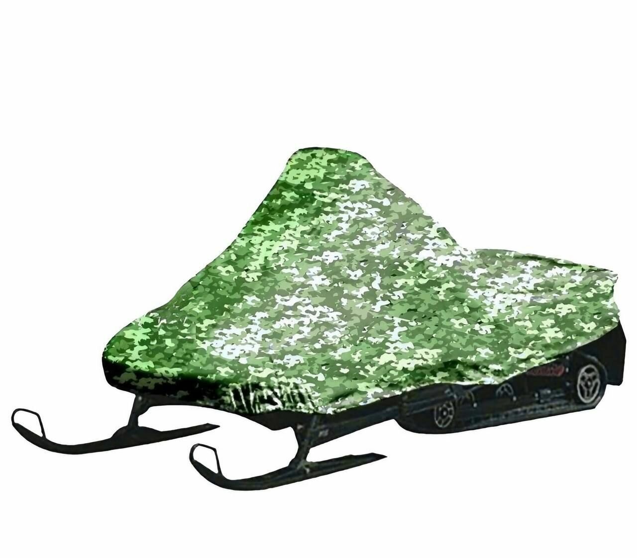 Чехол на Снегоход Тайга Варяг 500 Камуфляж GLASH 240 PU 2000.