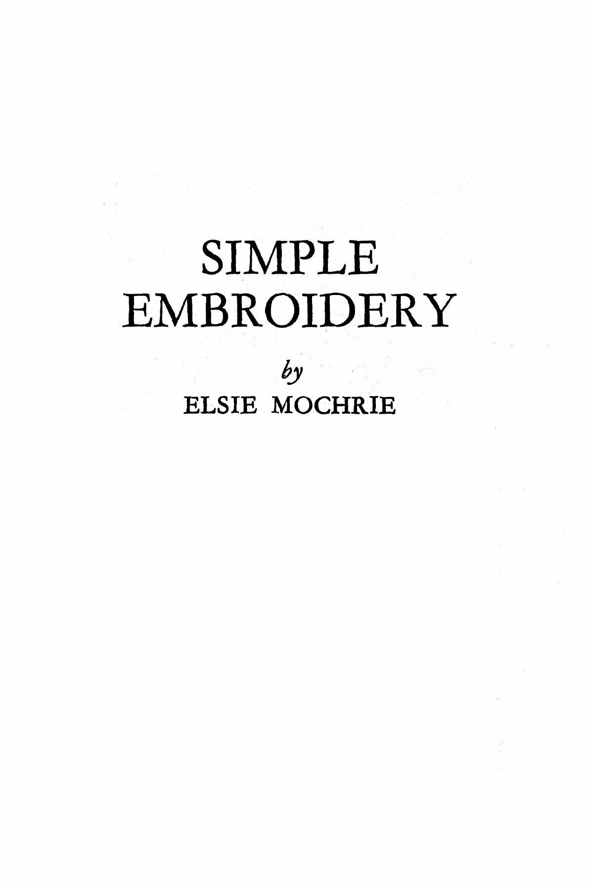 Simple Embroidery — фото 1