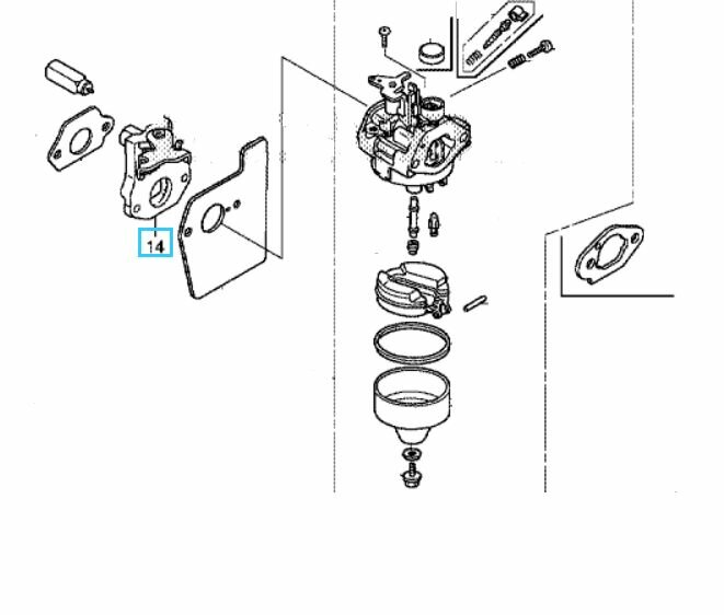 Блок управления воздушной заслонкой; Артикул Honda: 16600Z8B900 (Оригинал)