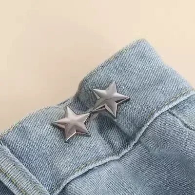 Металлические клипсы для джинсов Fashion Star, A-gun black