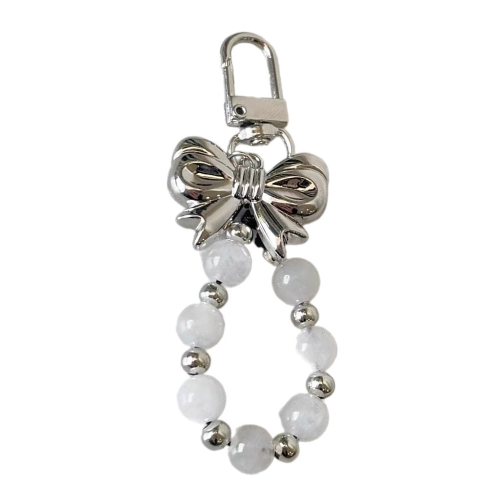 Ins бант из бисера брелок для мобильного телефона подвеска