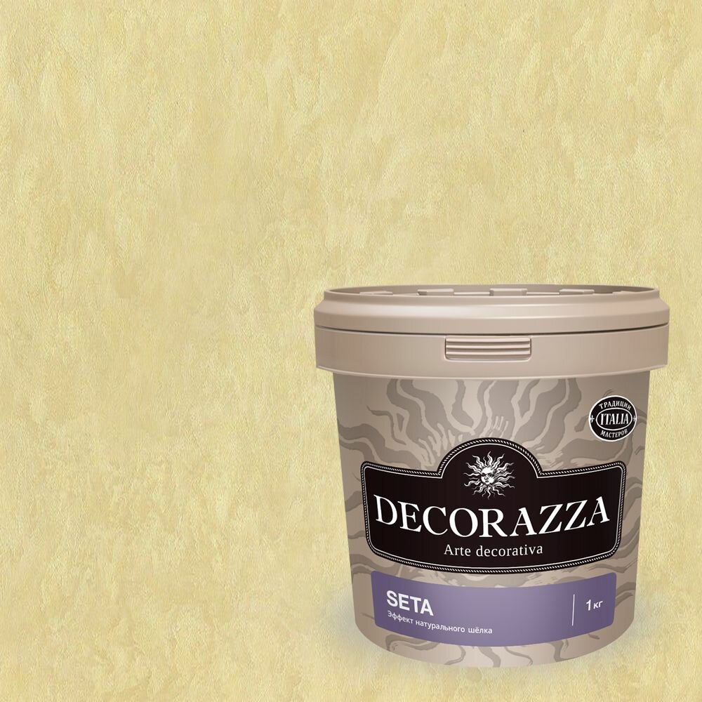 Декоративная штукатурка с эффектом натурального шелка Decorazza Seta (1кг) ST 11-173