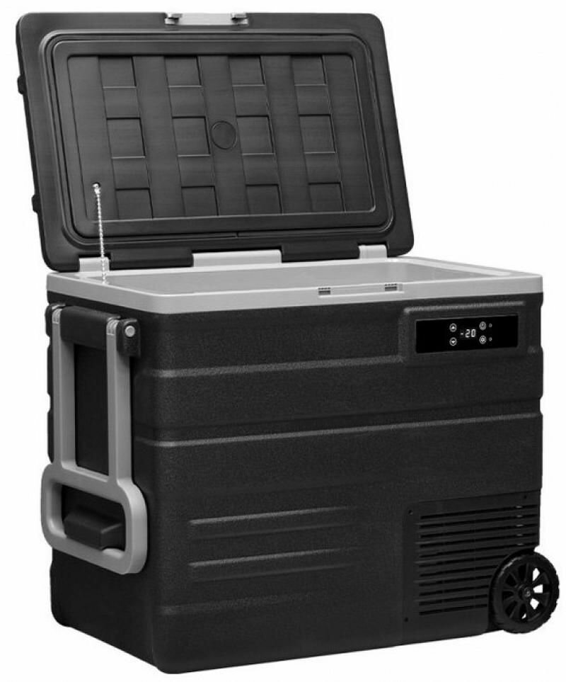 Автохолодильник Alpicool U65, 65 л, питание от 12 и 24 В, цифровой дисплей, черный
