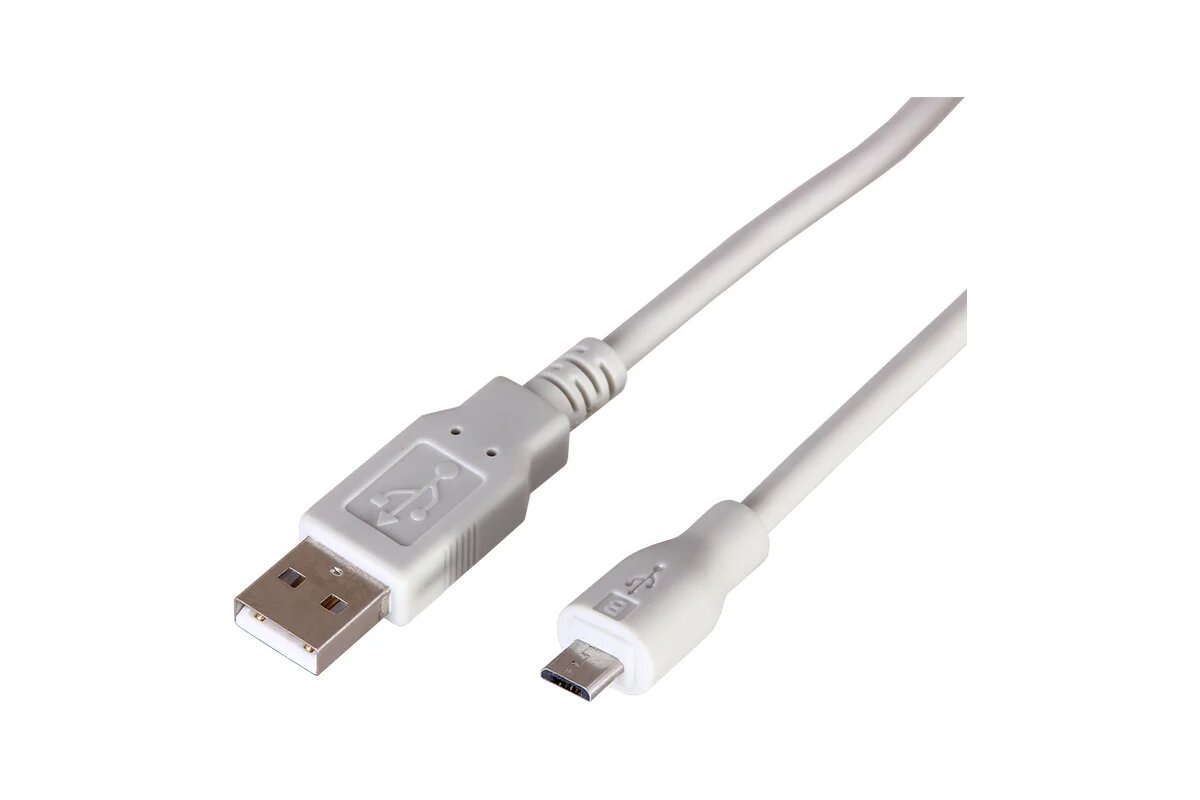 REXANT Шнур micro USB male - USB-A male, 3 м, модель 18-1166, для смартфонов и планшетов