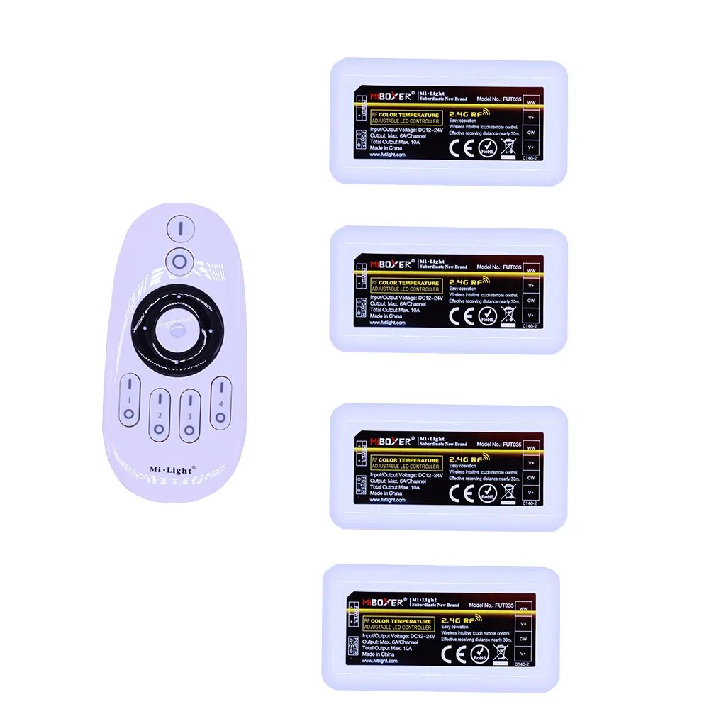 RGB контроллер taslauk FUT035, Цвет: 1, Remote 4Controller