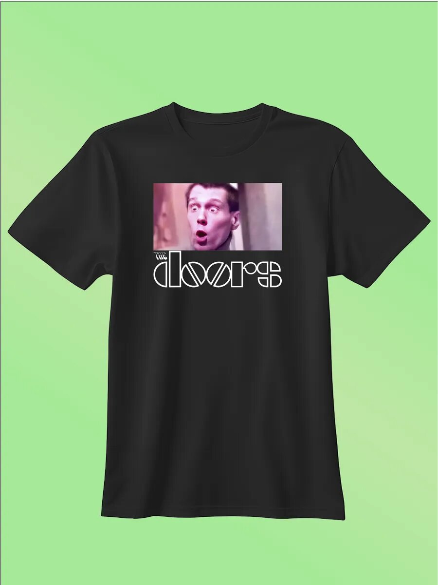 Футболка doors мем