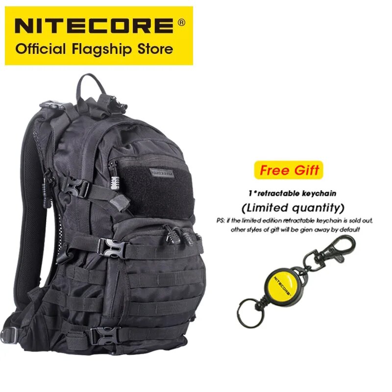 NITECORE BP20 черный туристический рюкзак 20л