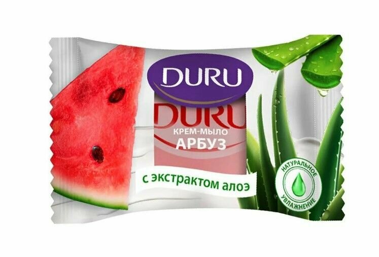 Крем-мыло Duru Арбуз и экстракт Алоэ, 80г