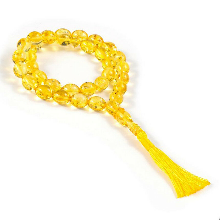 Чётки, янтарь