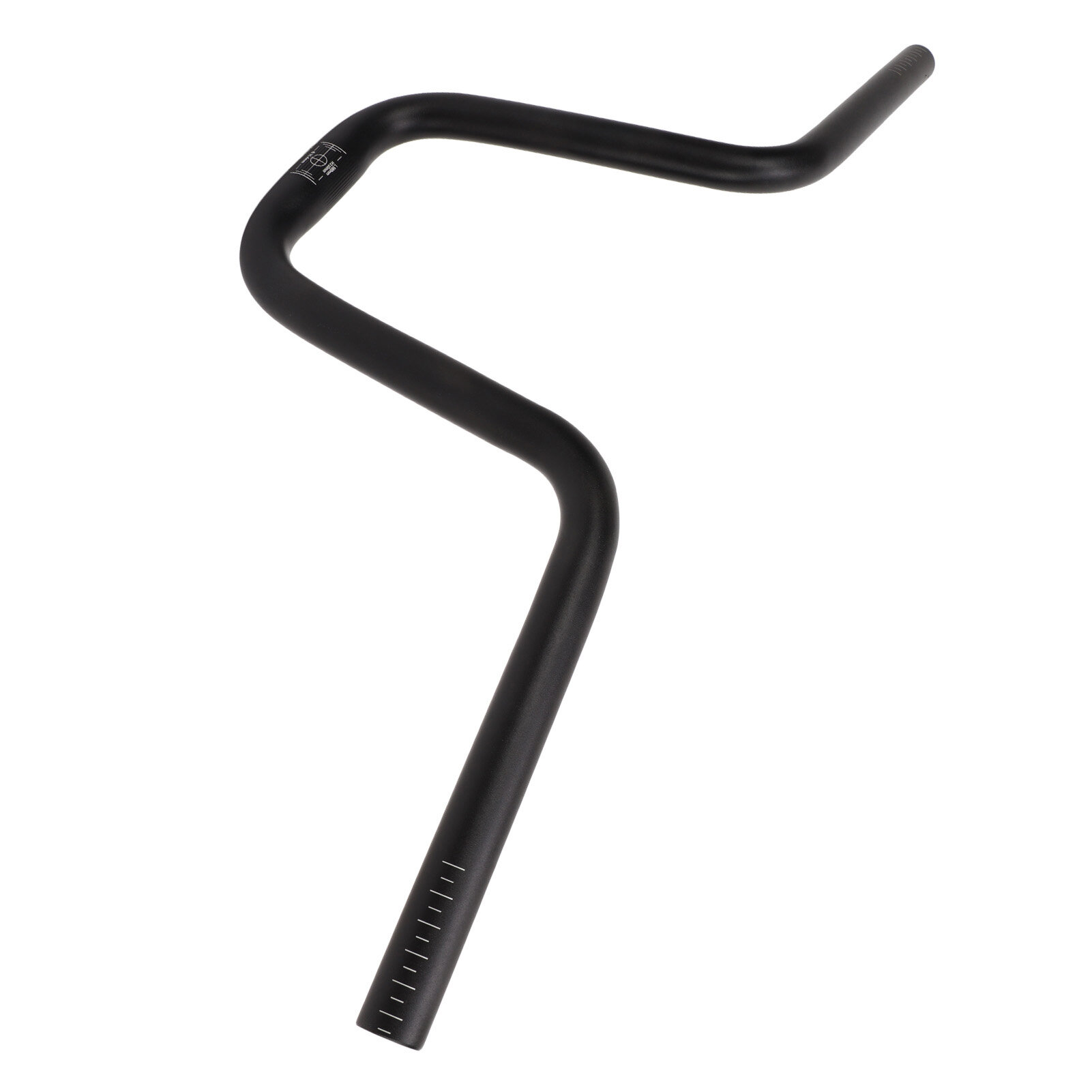 Руль для горного велосипеда, диаметр 25,4 мм, диаметр 580 мм, удлиненный руль, складной подъёмник из алюминиевого сплава для шоссейного велосипеда, высота 210 мм/8,3 дюйма