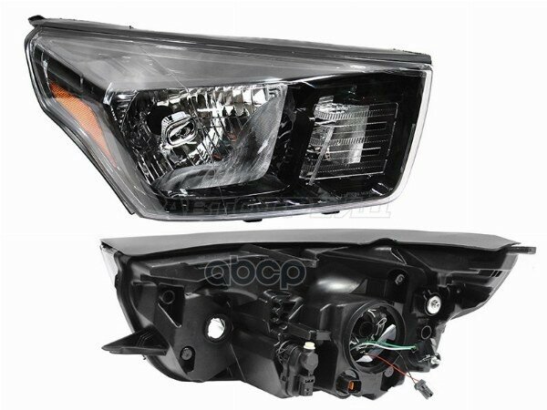 Фара SsangYong Actyon Sports 12-16 / Korando Sports 12- (Справа/ Галоген/ С электрокорректором) Sat арт. ST-110-11A2R