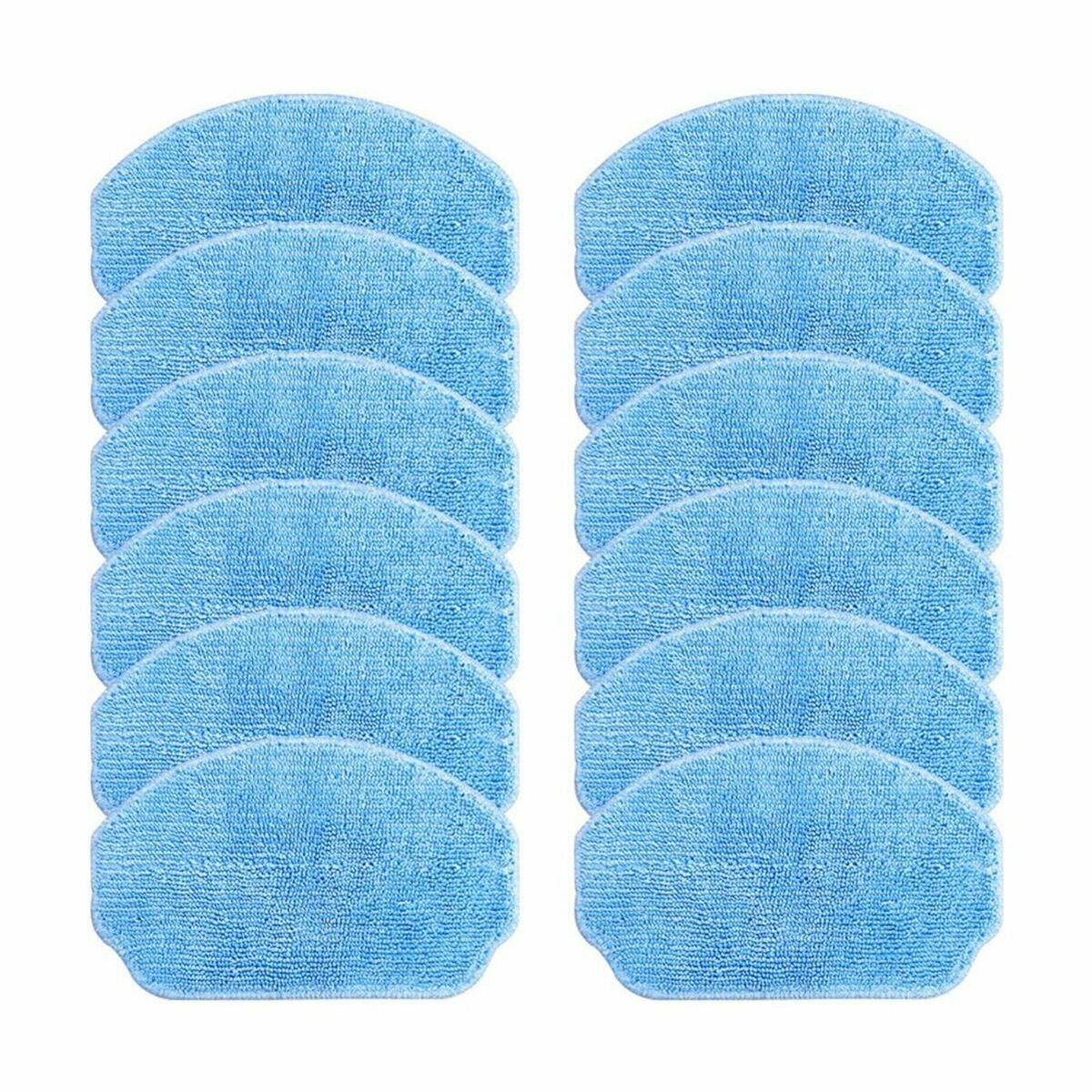 12 шт. для Midea VCR04W тряпки для мытья полов запчасти для робота-пылесоса