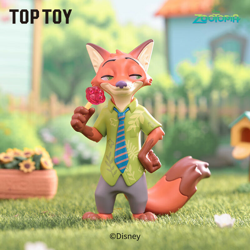 TOP TOY Disney Zootopia Floral World Series Blind Box Figurine Toy, Birthday Gift for Girls, Single Box