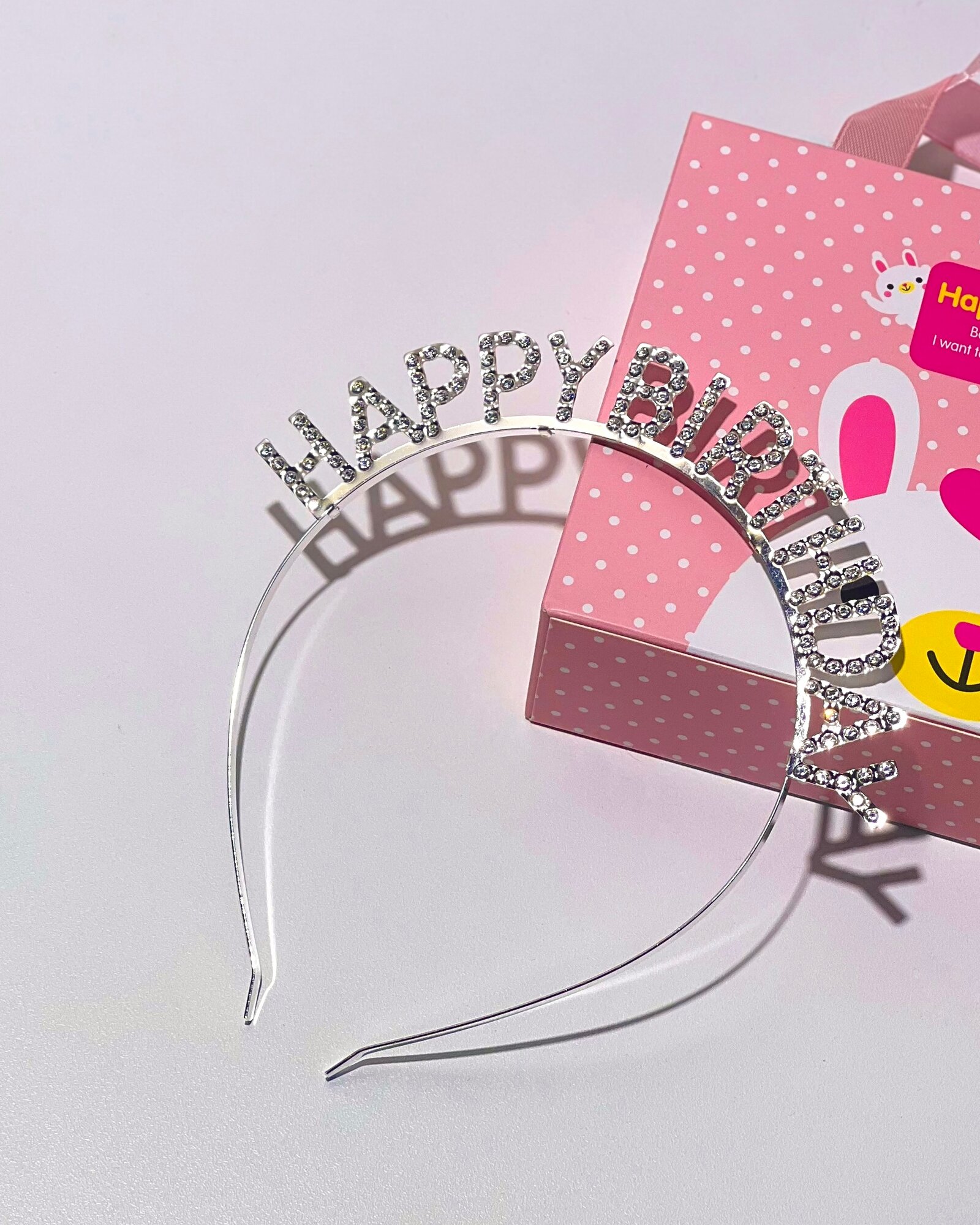 Ободок праздничный Happy B-Day, С днём рождения!