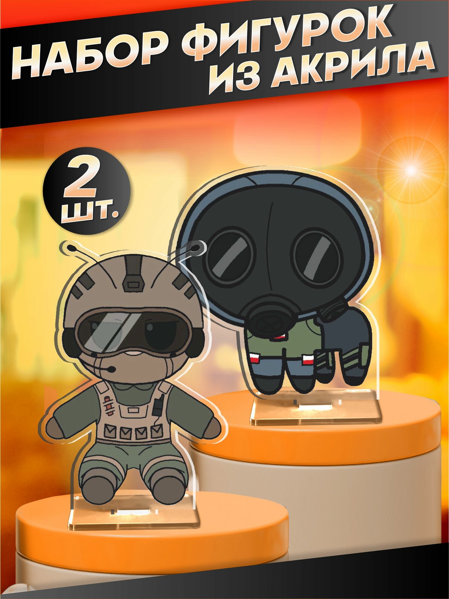 Акриловые фигурки набор чиби токийский гуль канеки ризе