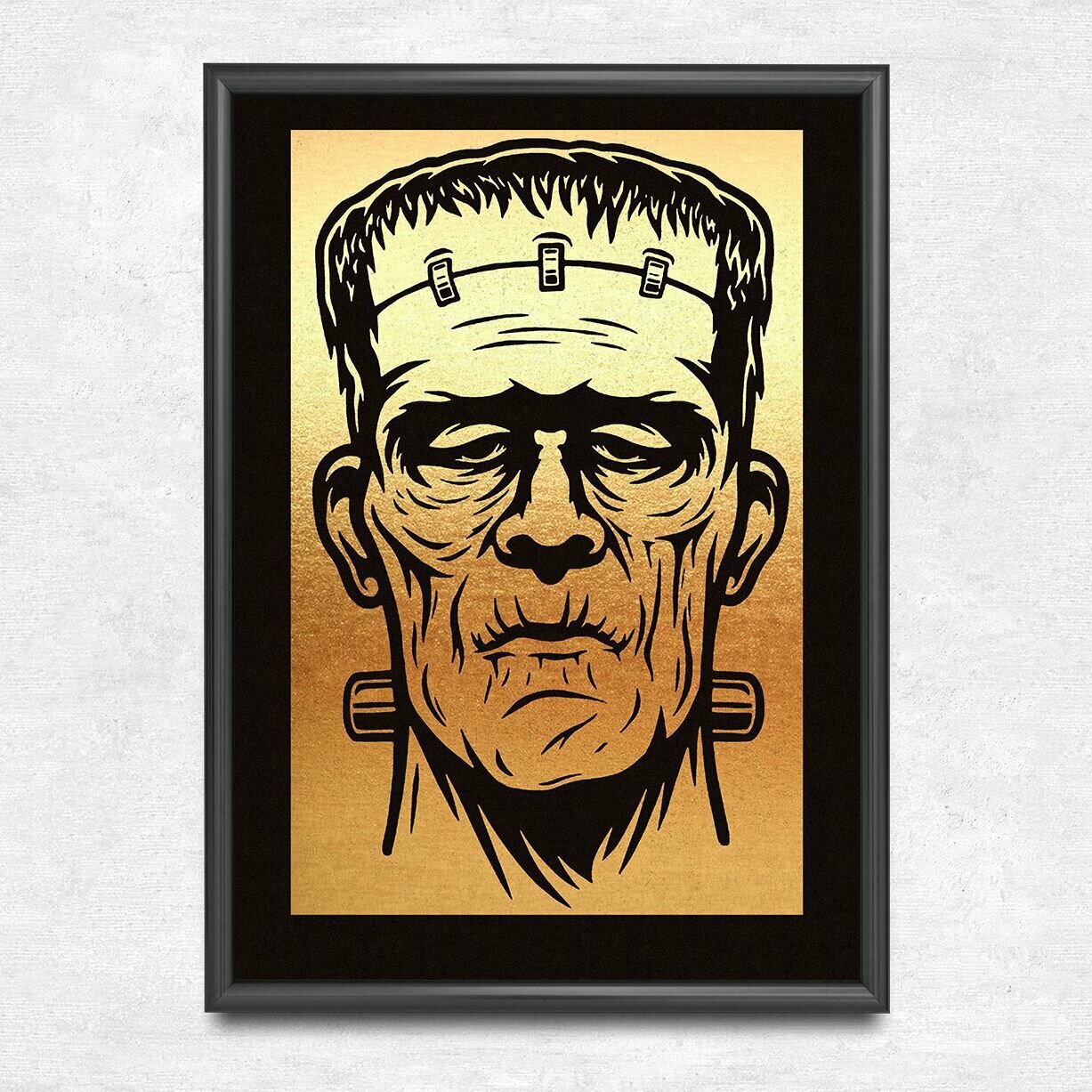 Постер по фильму Франкенштейн (Frankenstein) / плакат ужасы, хоррор, Хэллоуин