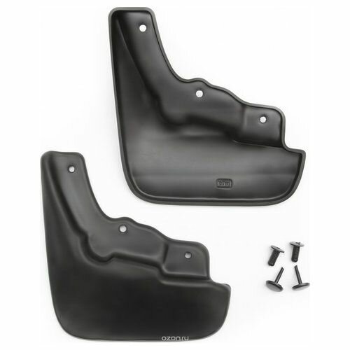 Комплект брызговиков передних Novline-Autofamily для Mazda 3, 2009-2011, 2 шт Autofamily NLF3317F10