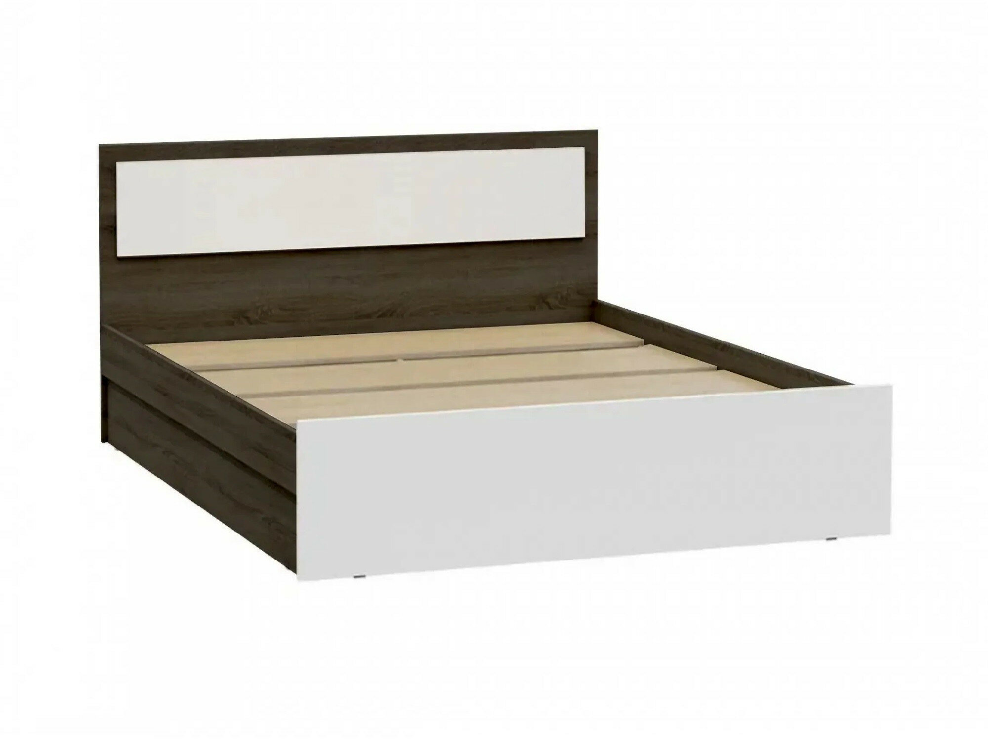Мартина Кровать 120 (Венге / Белый)