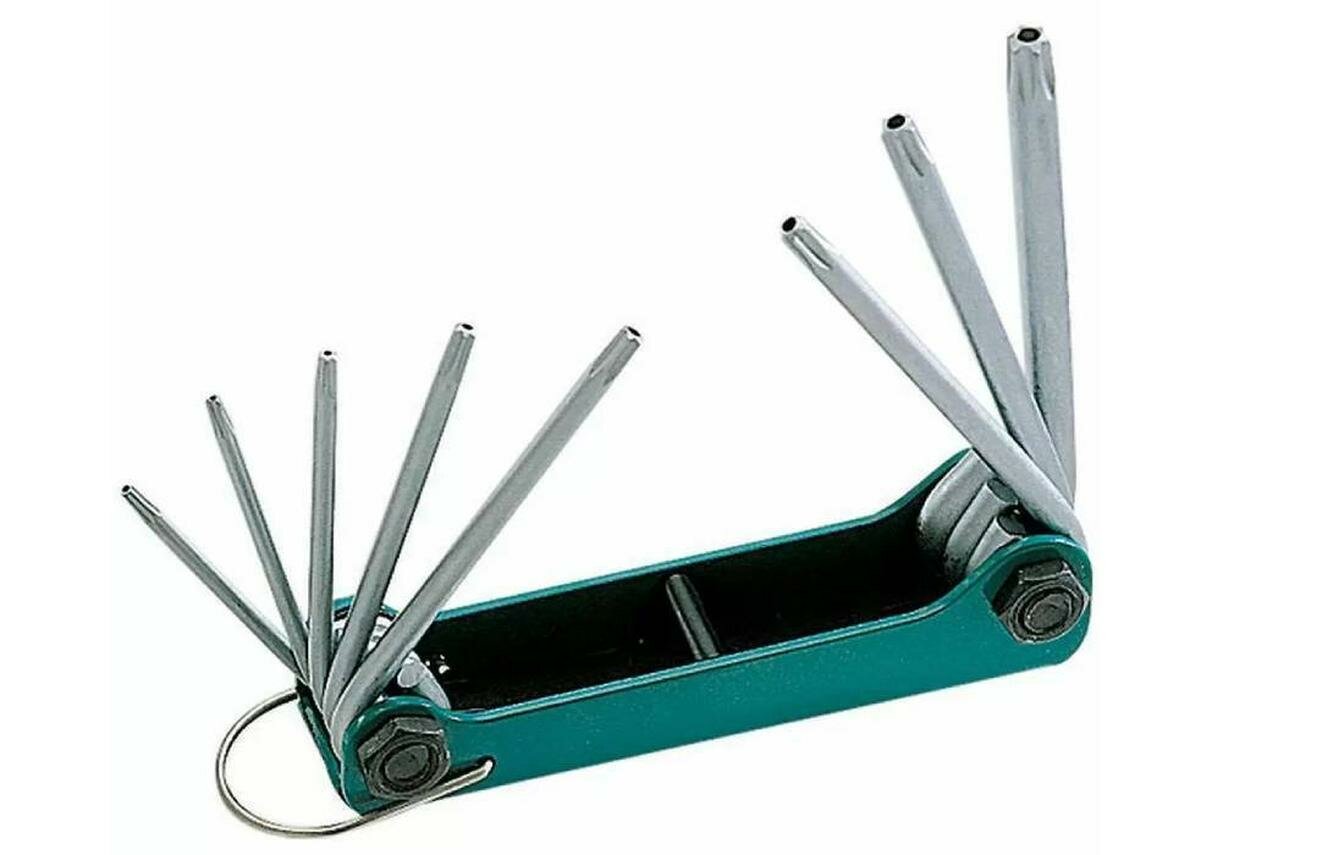 Набор раскладных ключей ProsKit 8PK-021L с отверстиями Torx в удобном корпусе