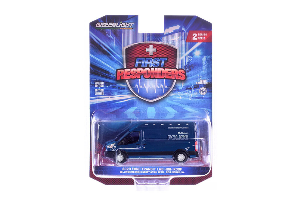 Ford transit lwb high roof "bellingham crisis negotiation team" washington 2020 (длина модели 6-10 см)