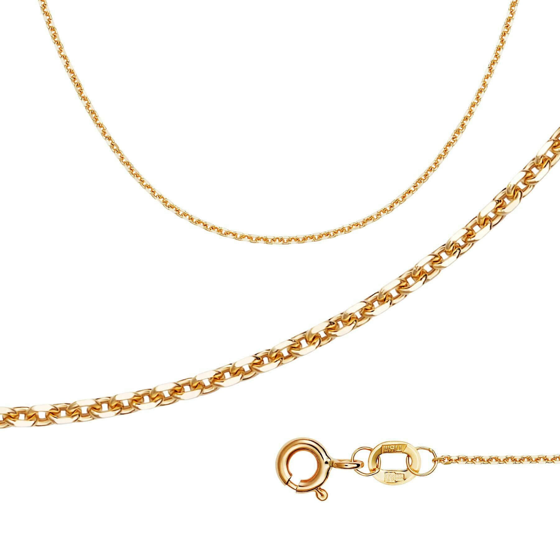 Цепь желтое золото, 585 проба