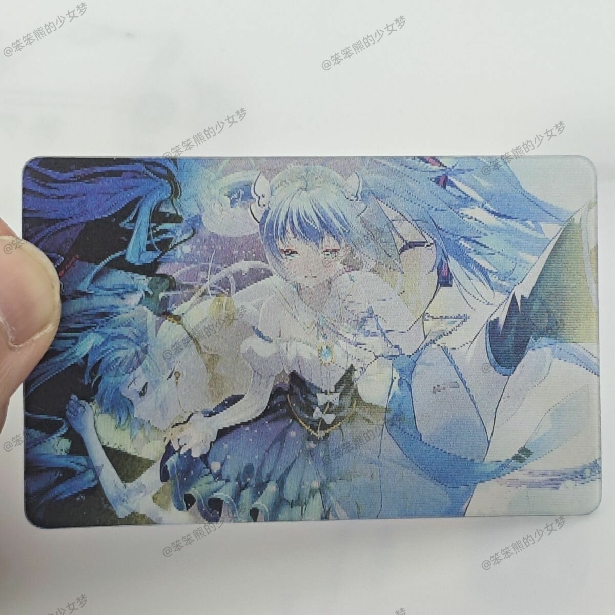 Закладка Лентикулярная открытка Хацунэ Мику 1 штуки