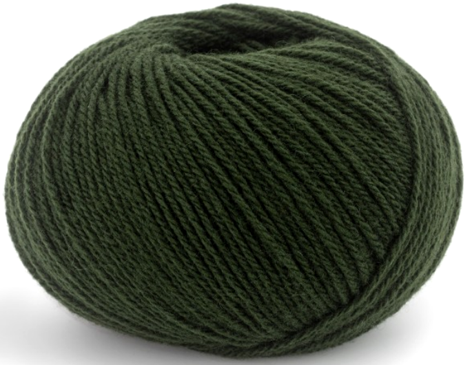 Como Cashmere /Комо Кашемир/ пряжа Lamana (70% шерсть мериноса сверхтонкая, 30% кашемир),25г/120м (34, pinie (сосна), зеленый, New!)