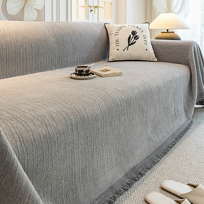 Чехол на диван из прочной ткани, полный охват, защита от кошачьих когтей