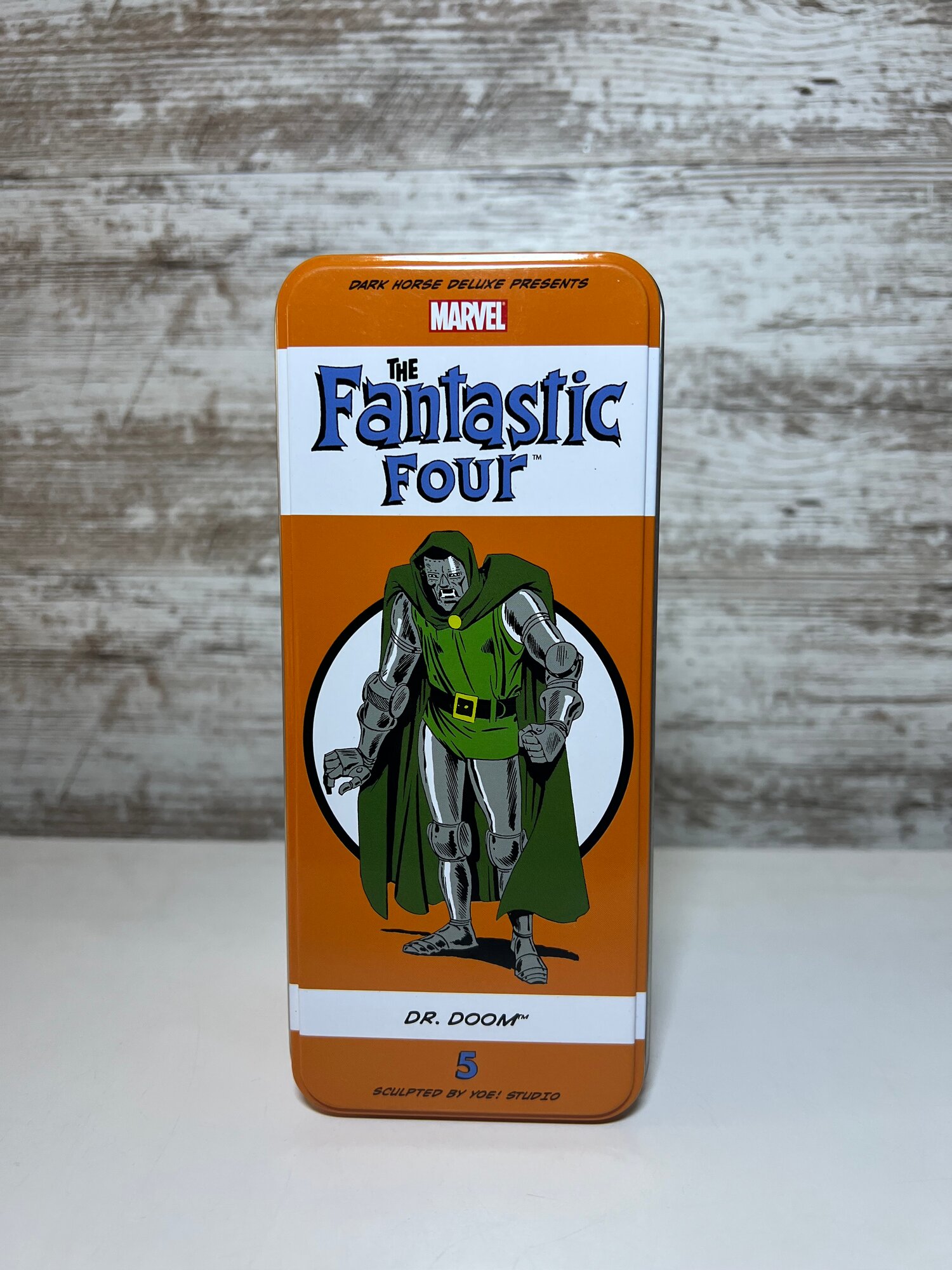 Фигурка Доктор Дум, Фантастическая четвёрка, Dr. Doom, the Fantastic Four, 13 см, от Dark Horse Deluxe , тираж 650 штук!