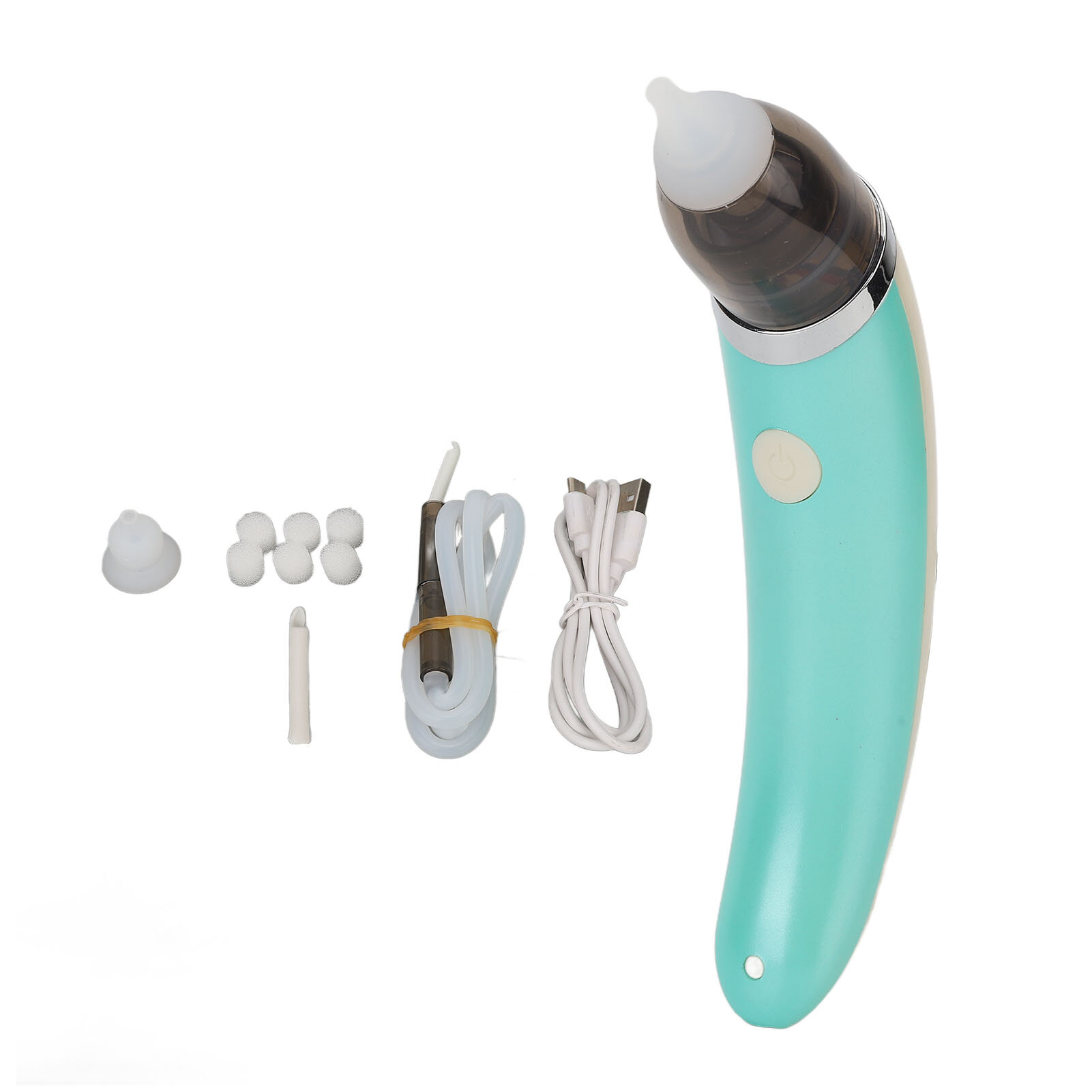 Электрический носовой аспиратор с USB-портом, мягкий, автоматический, 5 скоростей, силиконовый наконечник, очиститель ушей от ушной серы для младенцев