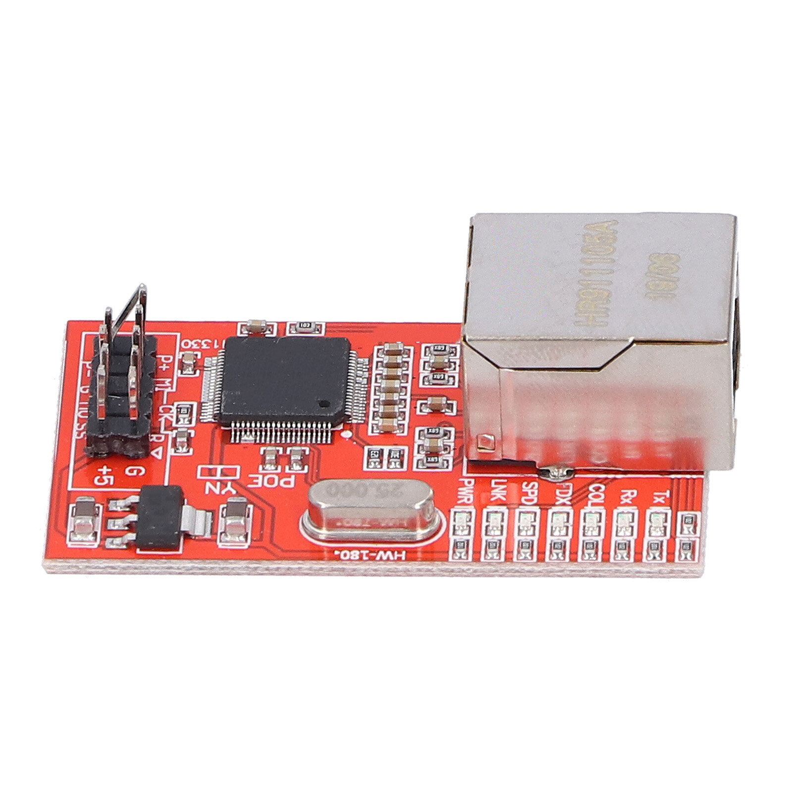 Сетевой модуль W5100, Ethernet, красная печатная плата