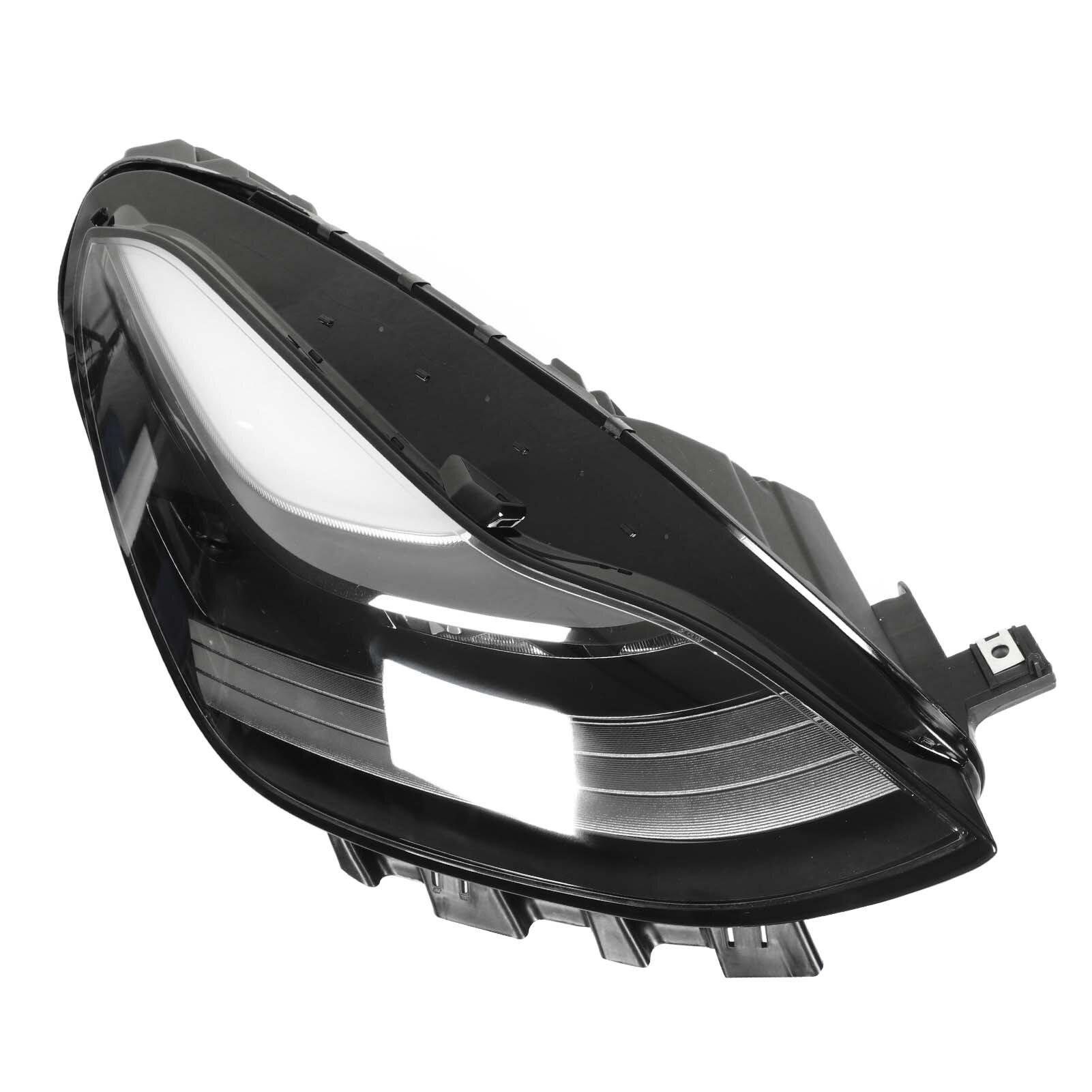 Автомобильная светодиодная фара с двумя линзами, указатель поворота, DRL, высокая яркость, водонепроницаемая замена для TESLA MODEL 3 Y, правая 1514953 00 C