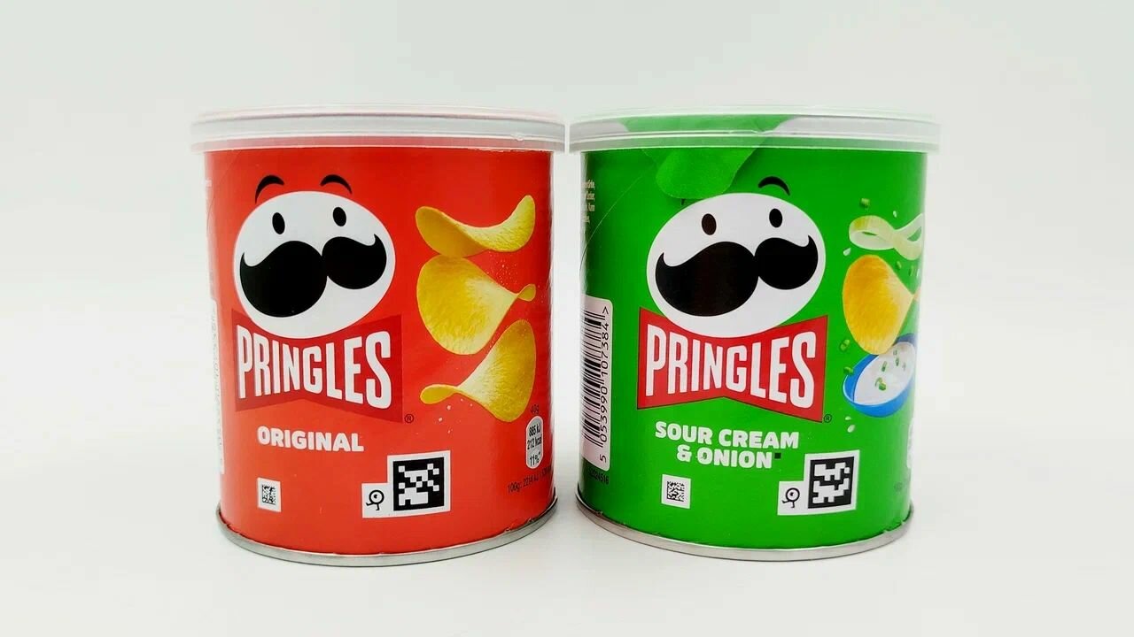 Картофельные чипсы Pringles Mix Original Sour Cream & Onion 40 гр 2 банки