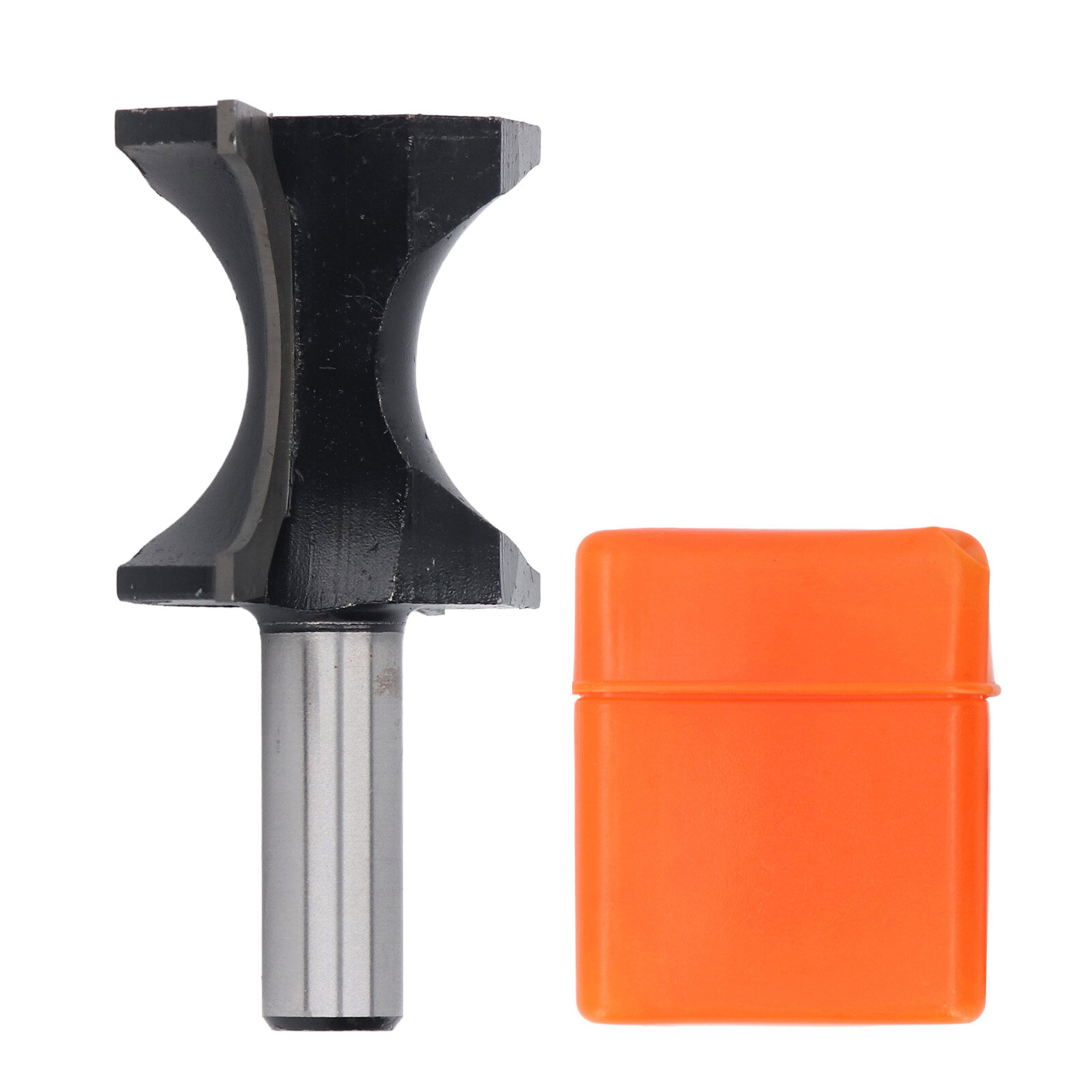 Фреза Bullnose, хвостовик 1/2 дюйма, диаметр шарика 1 3/8 дюйма, полукруглая фреза из сплава вольфрамовой стали для деревообработки