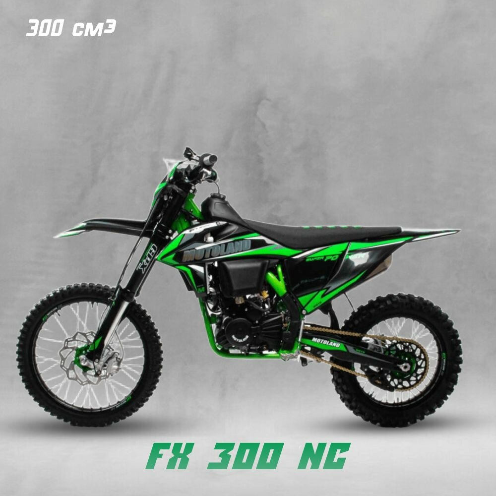 Мотоцикл Motoland FX 300 NC (ZS 182MN) 300 куб. см. / 31 л. с. / Кросс