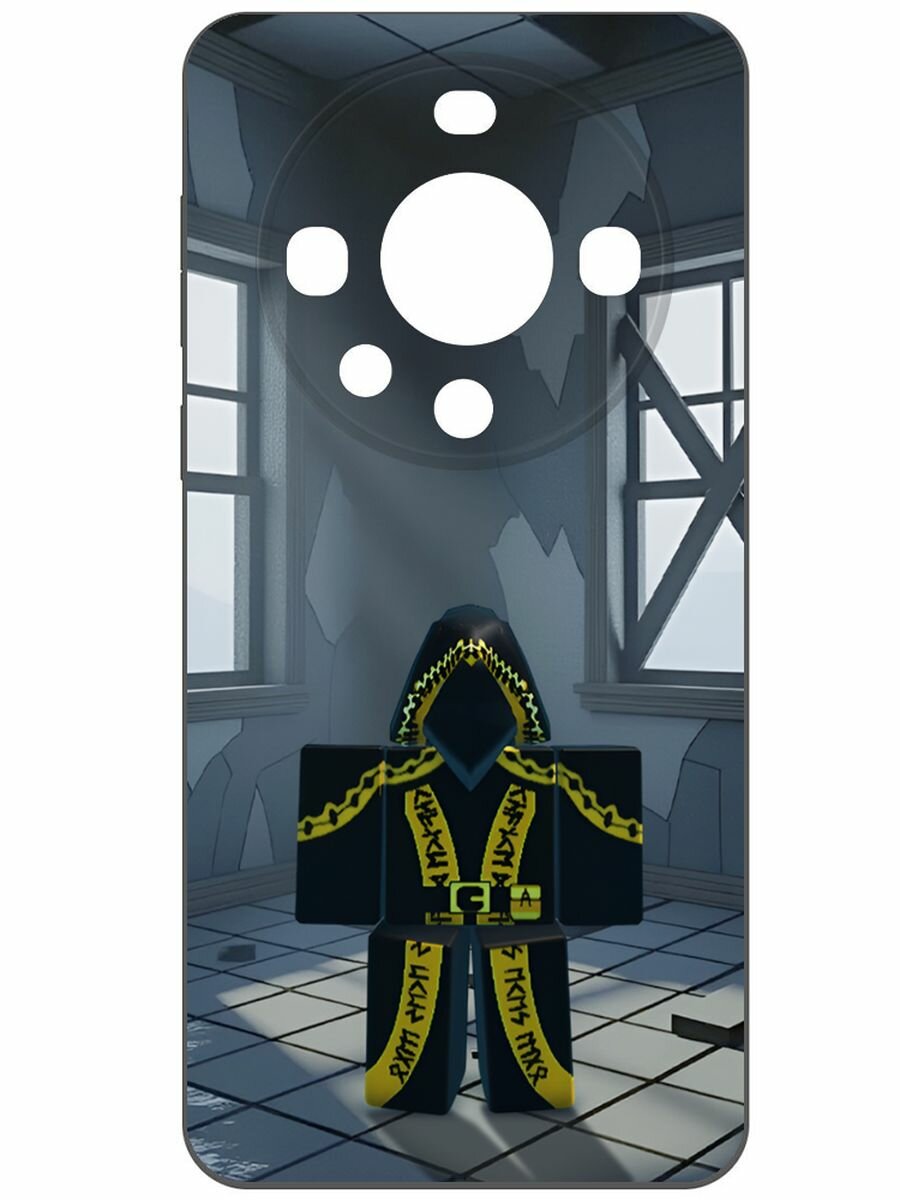 Чехол-накладка Krutoff Soft Case Roblox-Форсакен Таф (Forsaken Taph) для Huawei Mate 60 черный