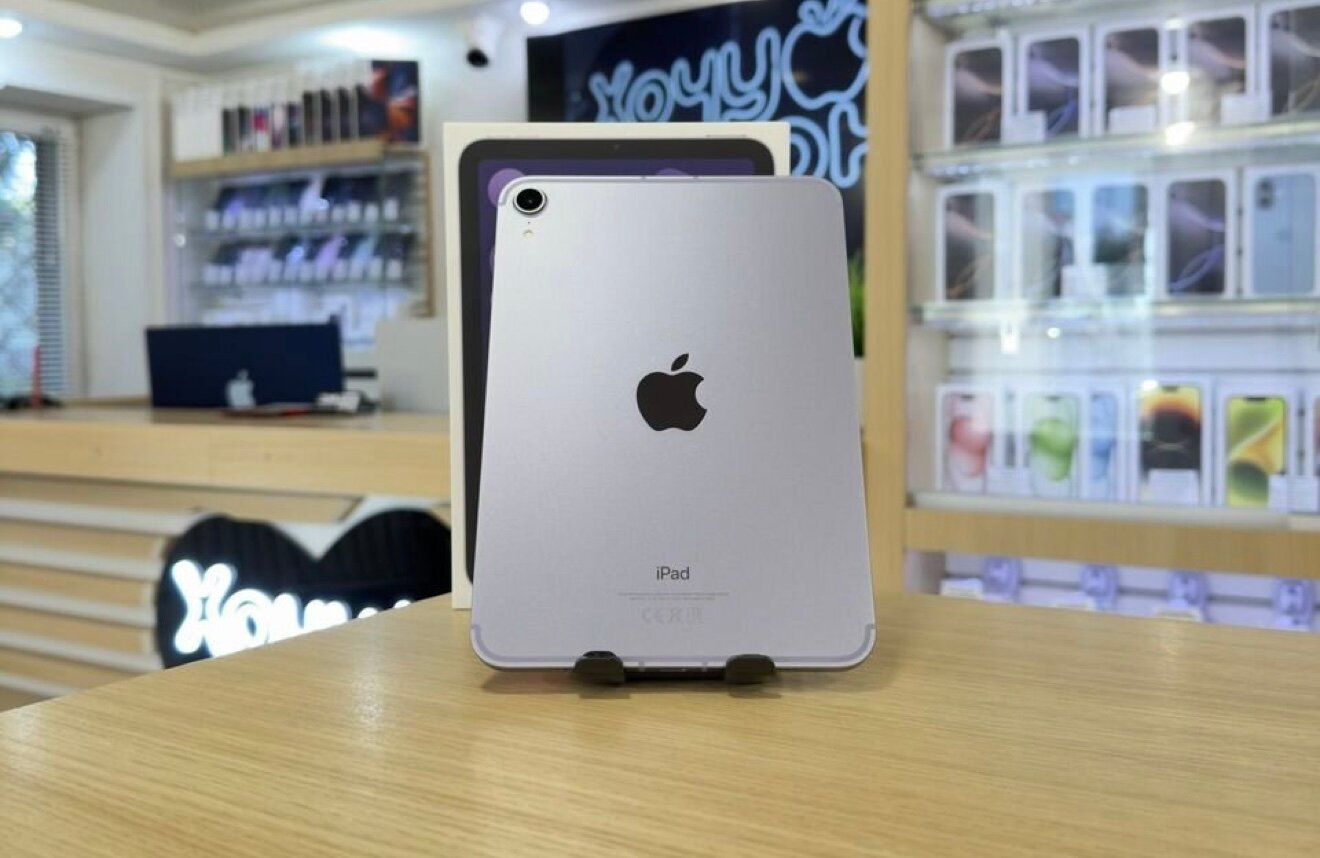 Apple iPad mini 6 (2021), 64GB, LTE, Purple / Планшет / Айпад мини / Фиолетовый / Purple