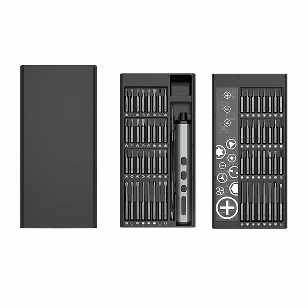 Набор из 68 прецизионных беспроводных электрических отверток Micro Precision