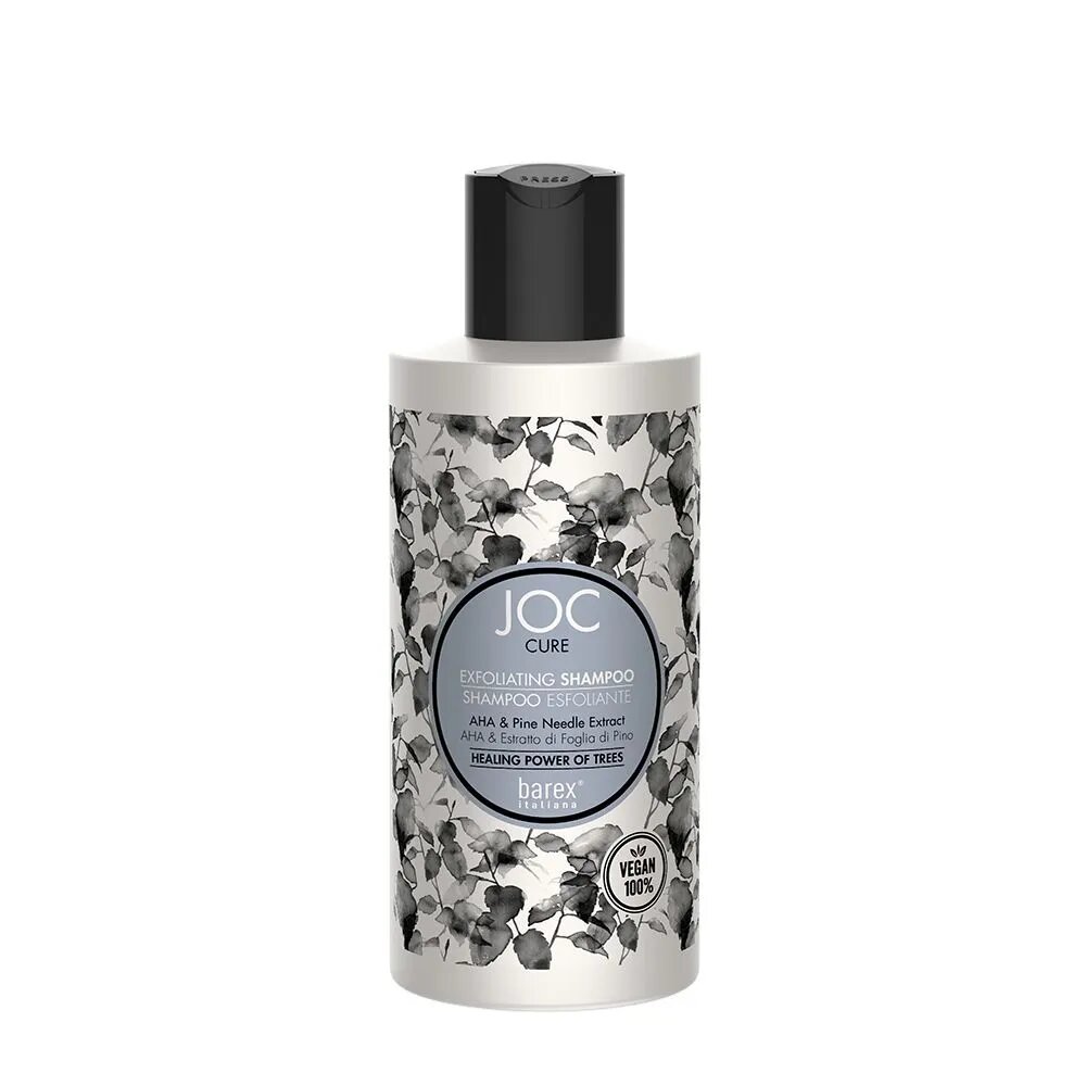 Шампунь эксфолиирующий Barex Joc Cure для кожи головы с фруктовыми кислотами , 200 мл