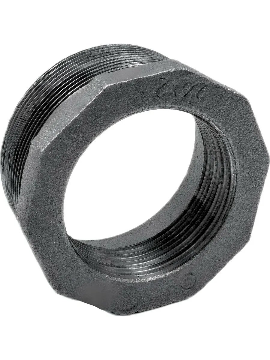 Футорка чугунная 1 1/4"х3/4" AV ENGINEERING черная (AVEC481011434)