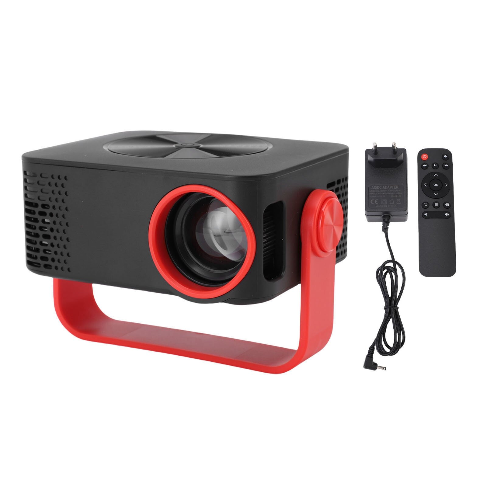 Портативный проектор 360 градусов Вращающийся Wi -Fi 1080p 150ANSI Коррекция Keystone Correction Outdoor Led Movie Projector для ноутбука PC EU Plug