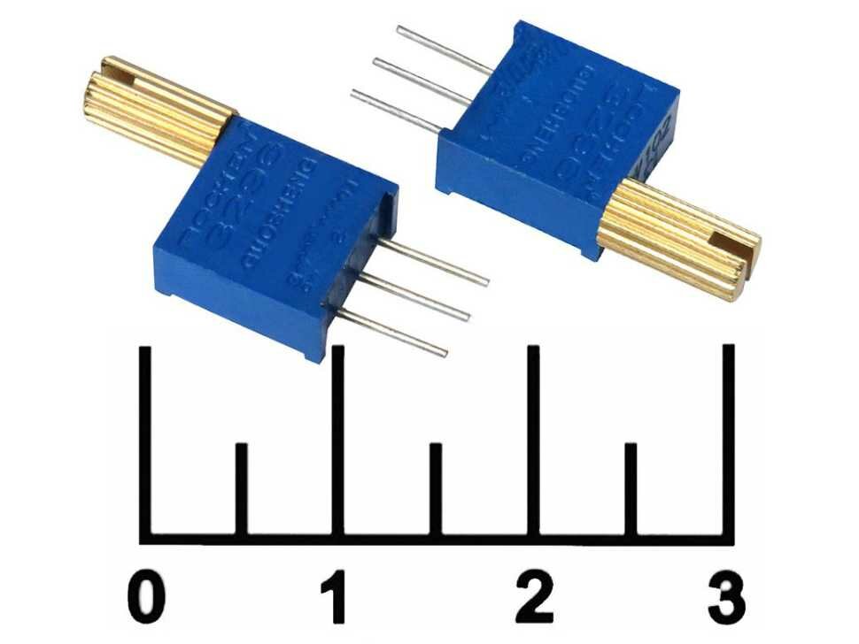 Резистор подстроечный 1 кОм 3296W-B (+136)