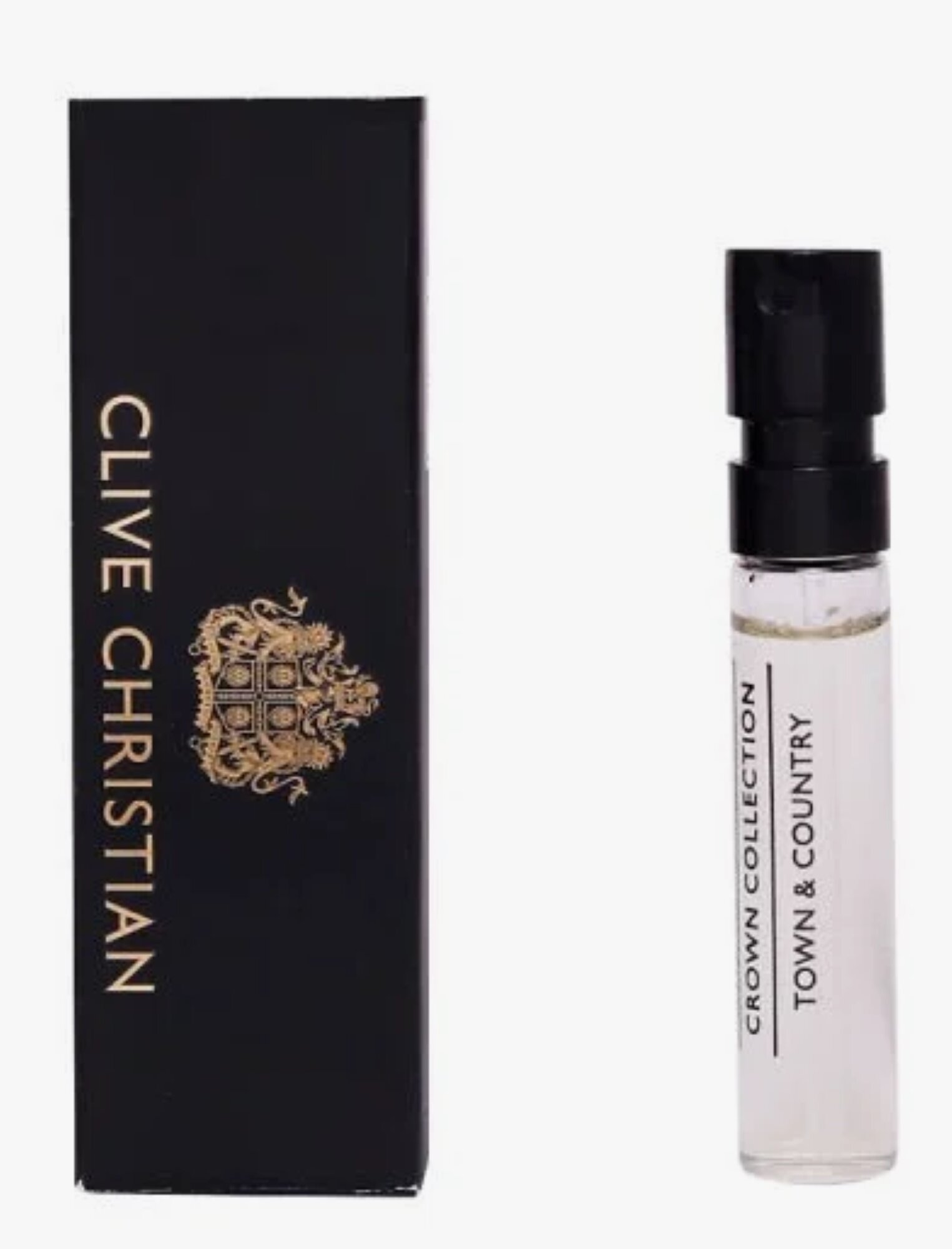 Clive Christian Crown Collection - Town & Country, духи с фужерно-древесным пряным унисекс-ароматом, 1,5 мл