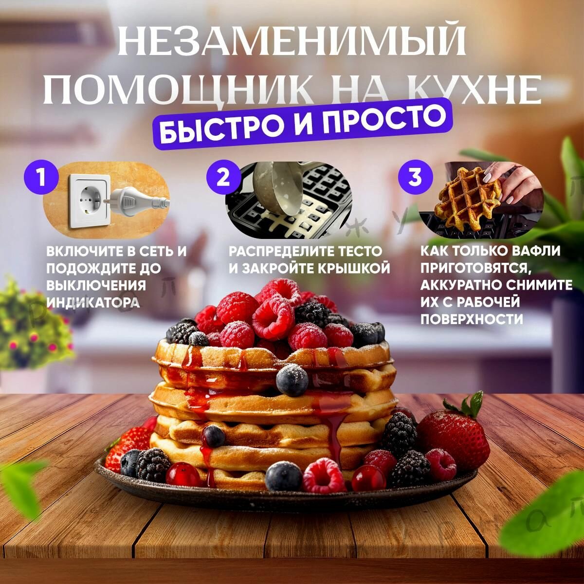 Вафельница G- — фото 1