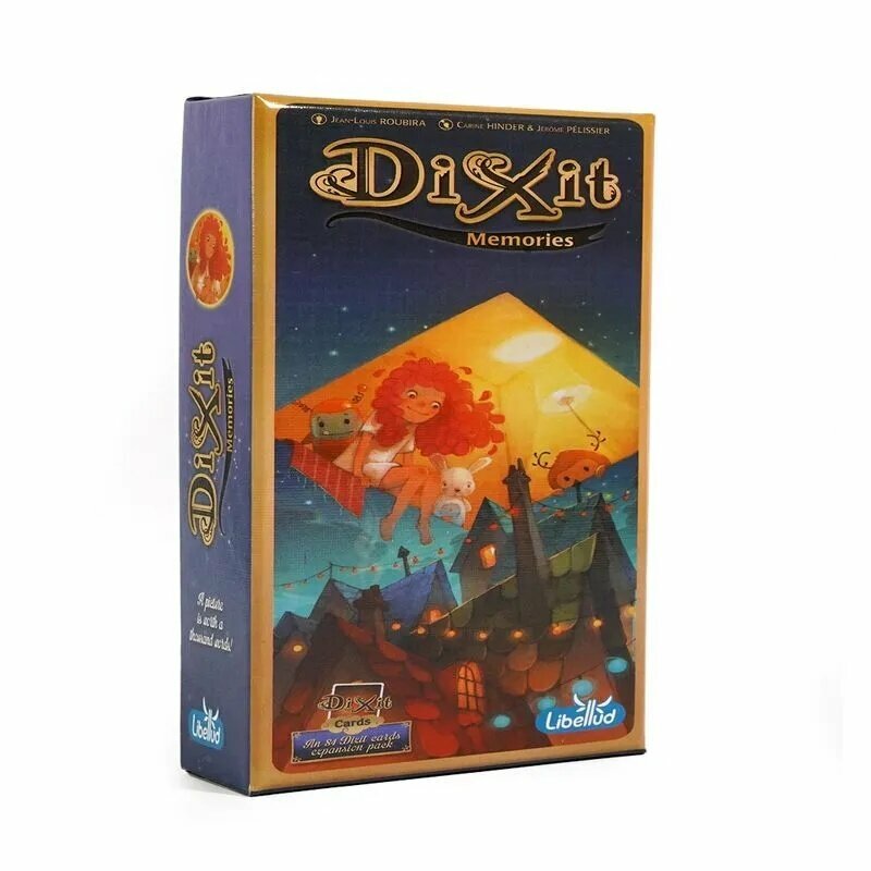 Расширенный пакет Dixit Memories (Диксит) (original English version). Игра на английском.(лазурный)