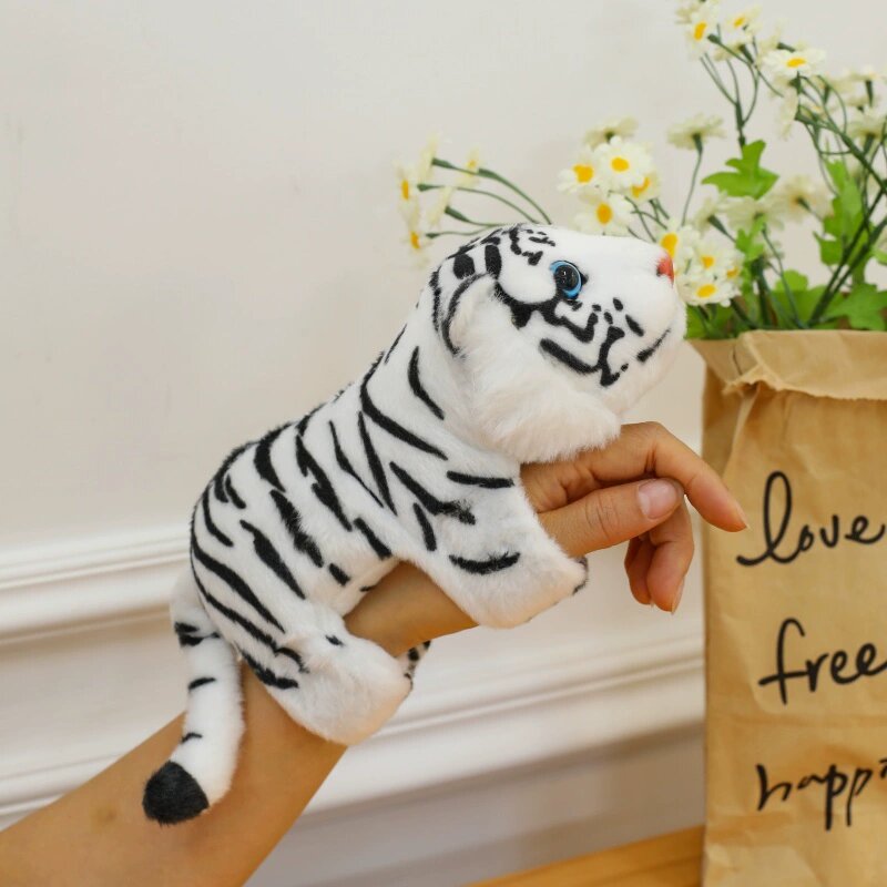 Игрушечный браслет-обнимашка в виде тигра, подарок на День защиты детей для мальчиков и девочек, браслет с динозавром и